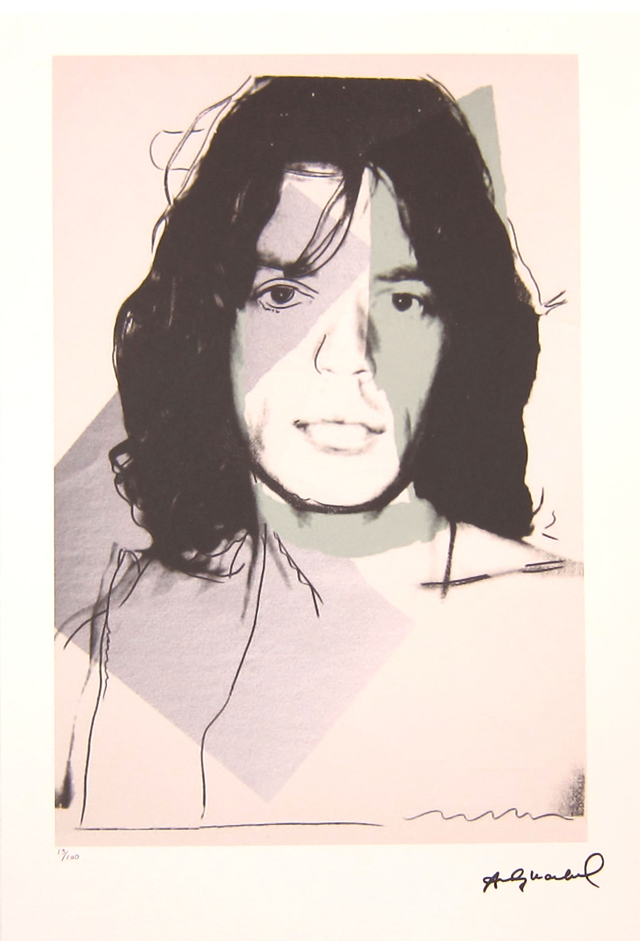 Andy Warhol | Mick Jagger | MutualArt