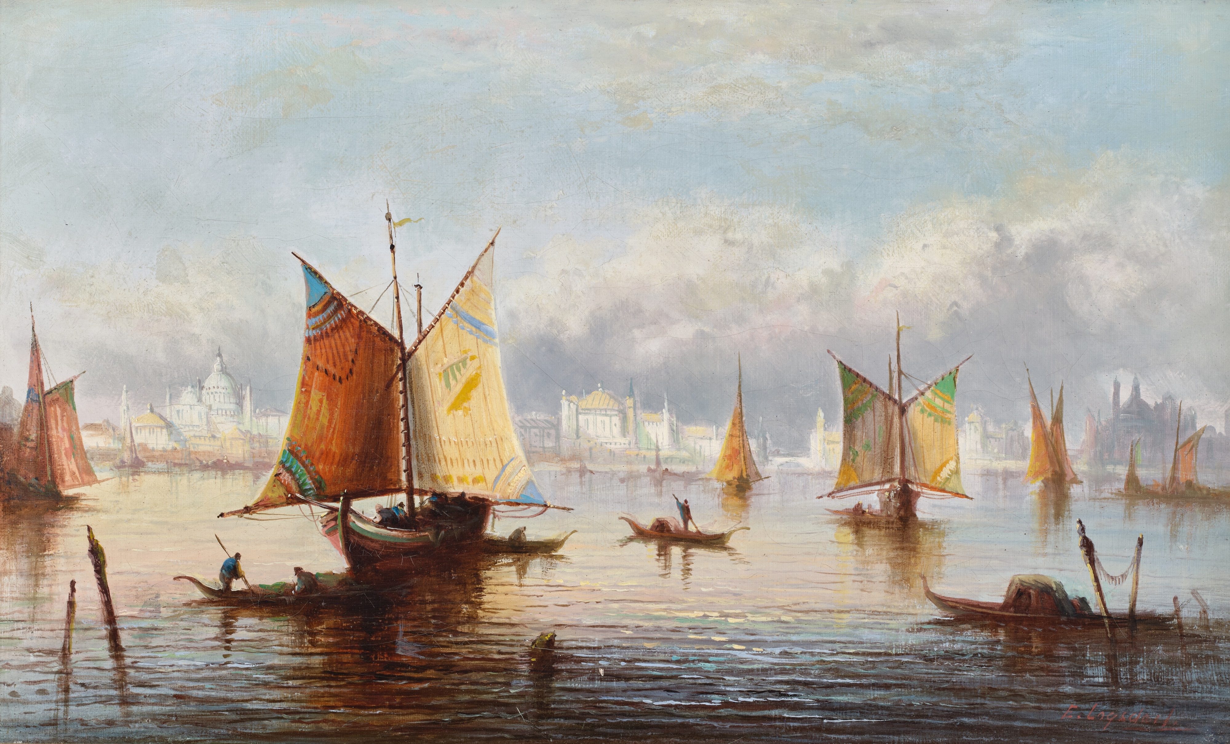 William Logsdail | Venetian Pool (Early 20th Century) | MutualArt