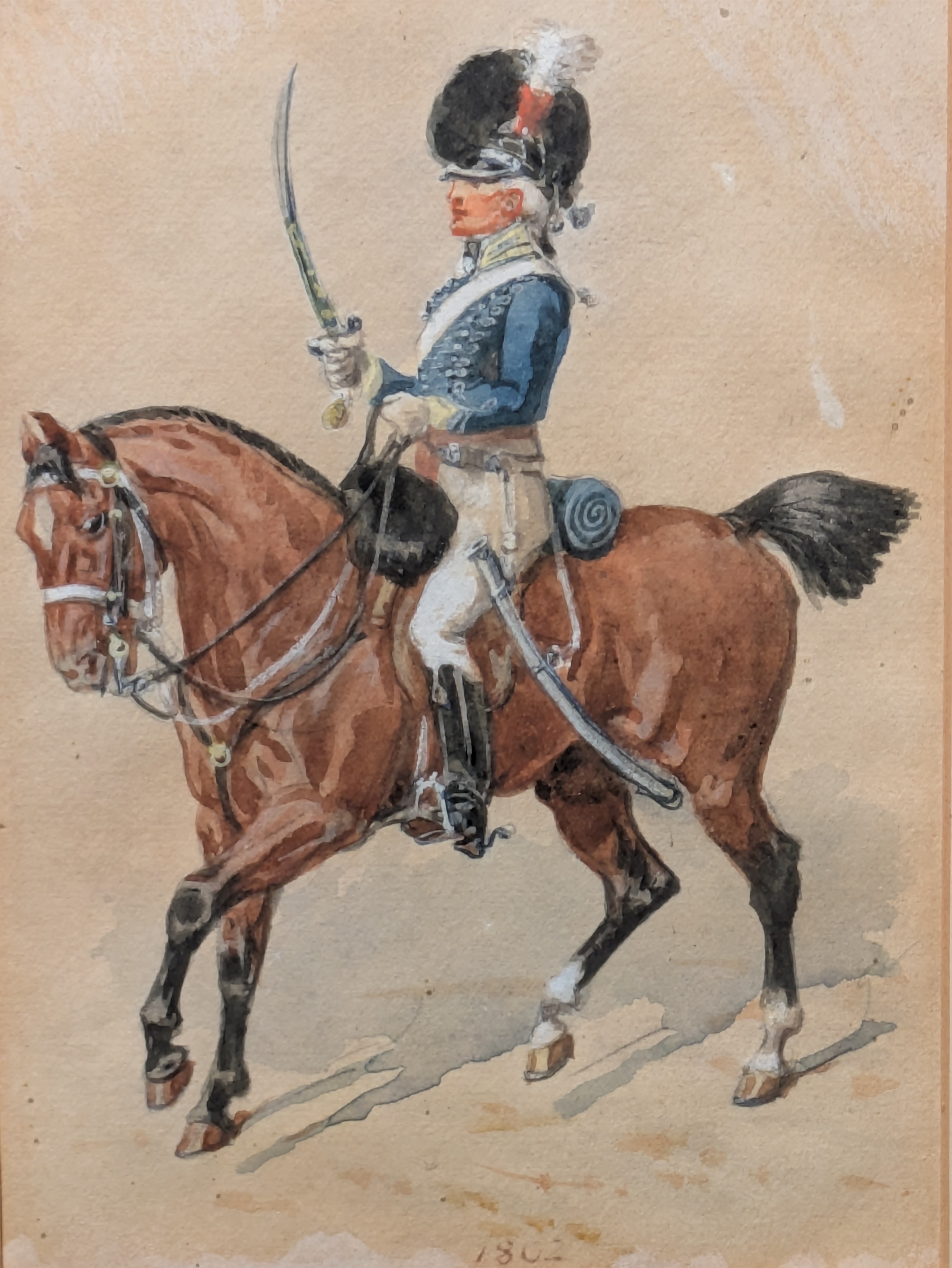 Richard Simkin | The 12th Light Dragoons (1802) | MutualArt