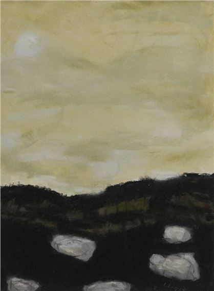 Judith Lebaron Leighton | Cloudy Landscape (2001) | MutualArt
