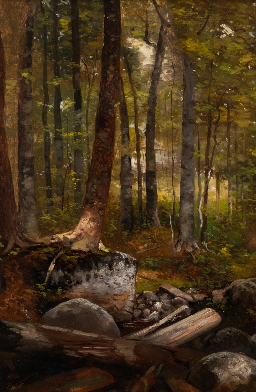 Scott Leighton | Untitled - Forest Landscape | MutualArt