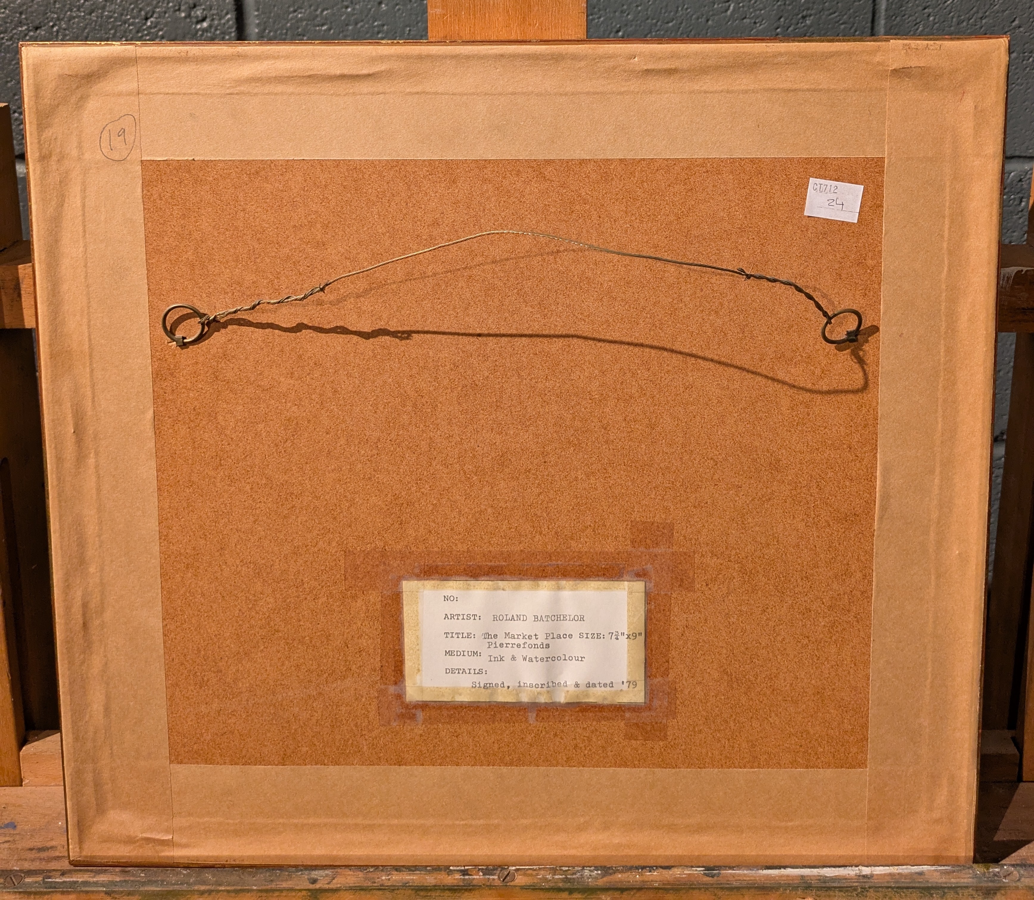 Roland Batchelor | The Market Place, Pierrefonds, A La Chase | MutualArt