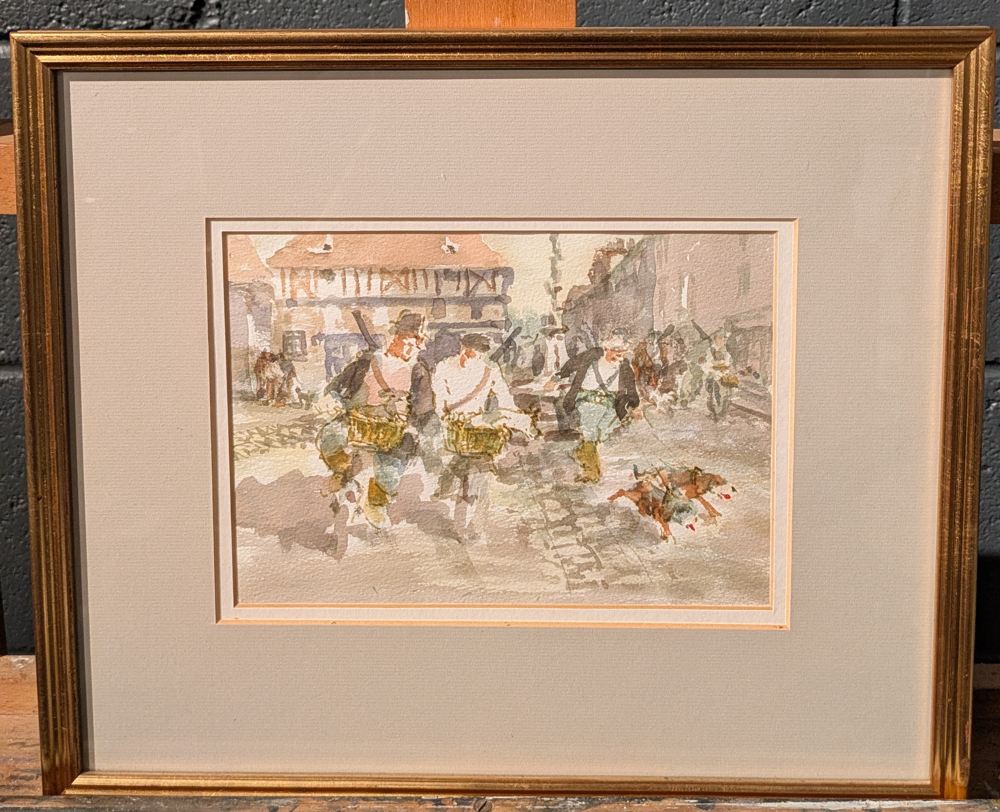 Roland Batchelor | The Market Place, Pierrefonds, A La Chase | MutualArt