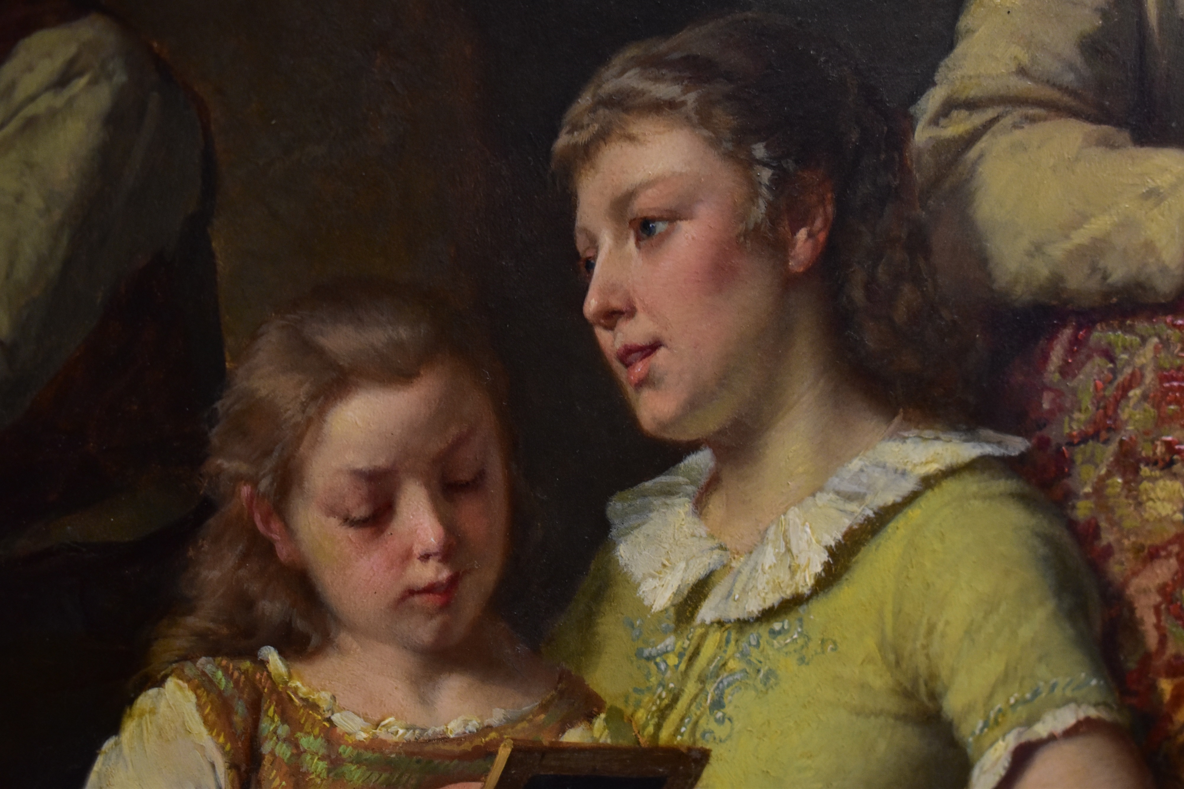 Théodore Gérard | A domestic interior scene | MutualArt