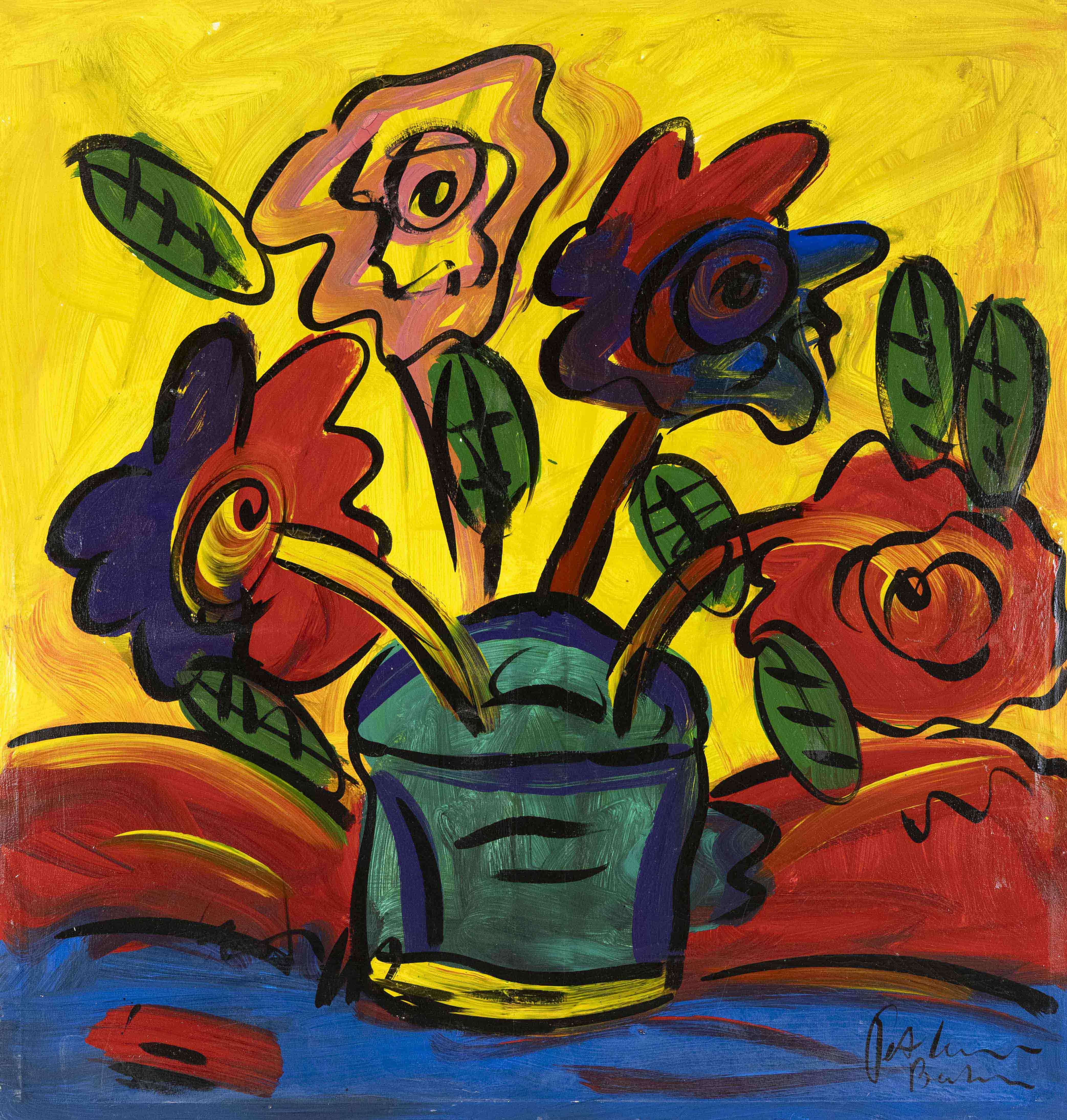 Peter Robert Keil | flower piece | MutualArt