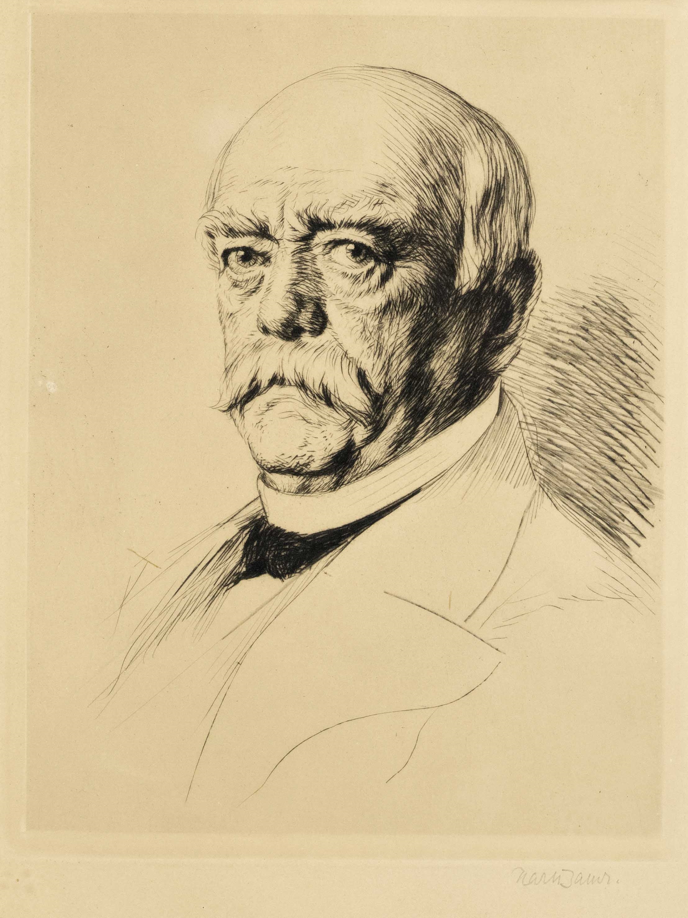 Karl Konrad Friedrich Bauer | portrait of Otto von Bismarck | MutualArt