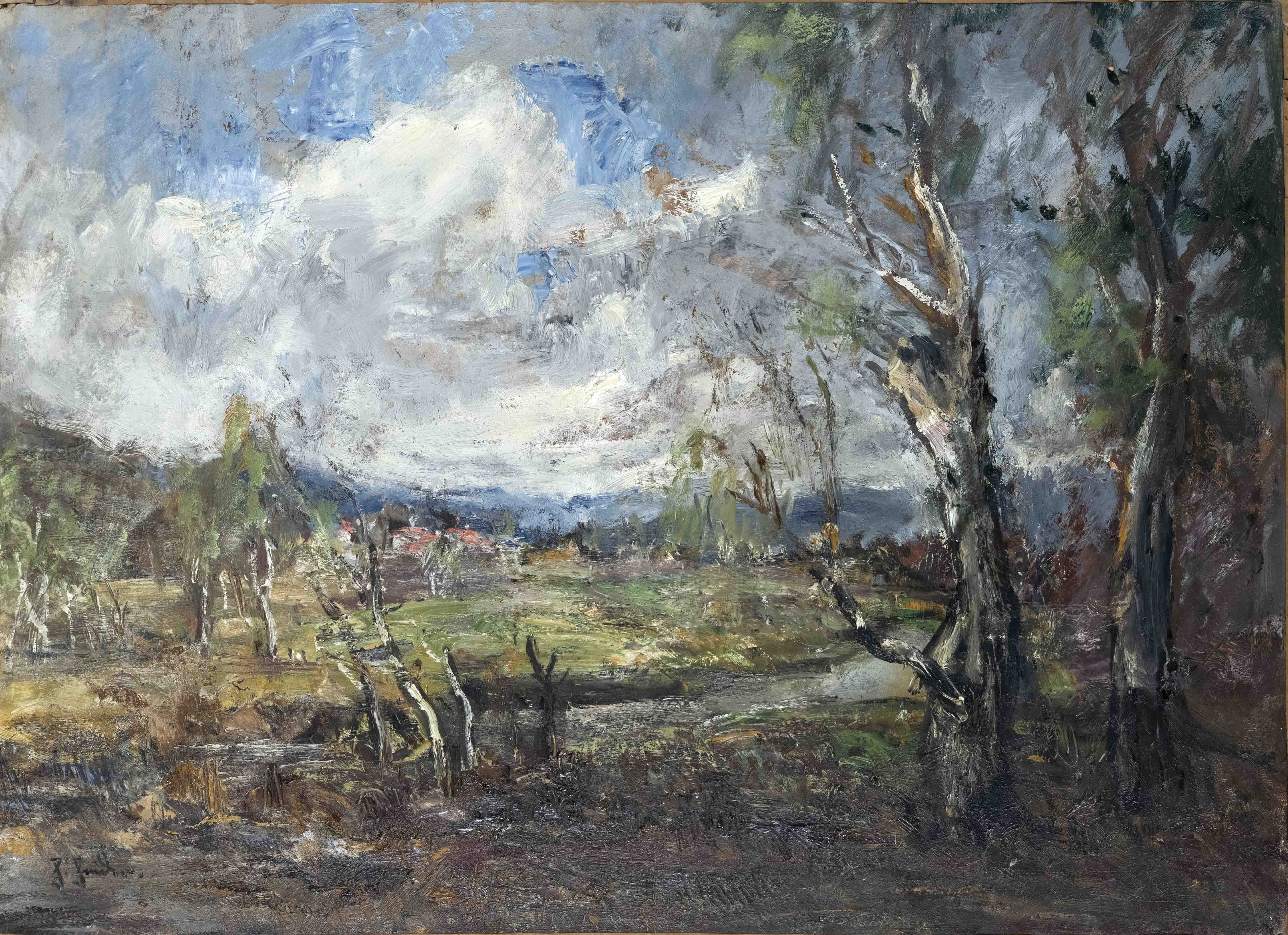 Hans Heider | Munich landscape painter, impressionistic pre-Alpine ...