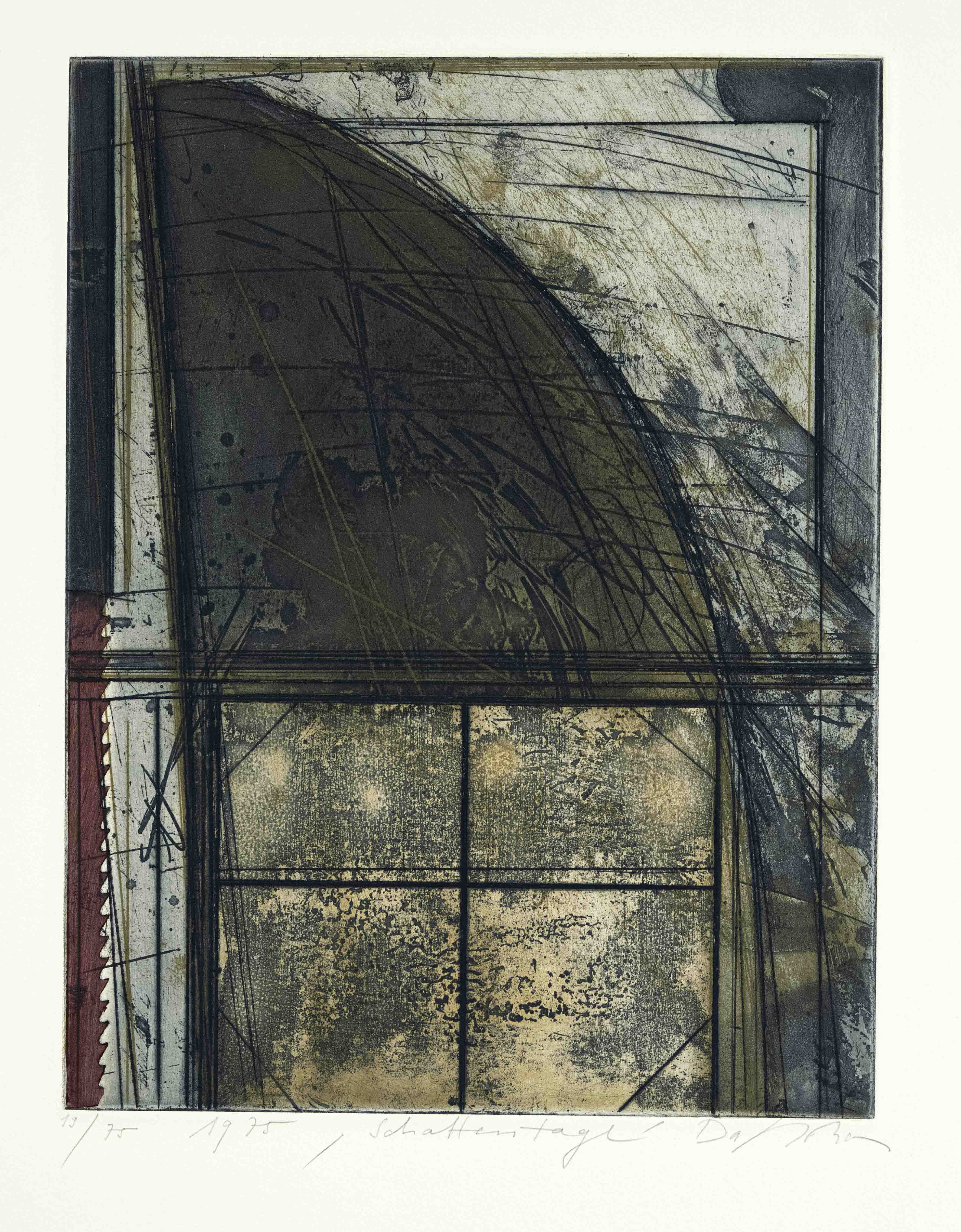 Karl Fred Dahmen | Schattentage (1975) | MutualArt
