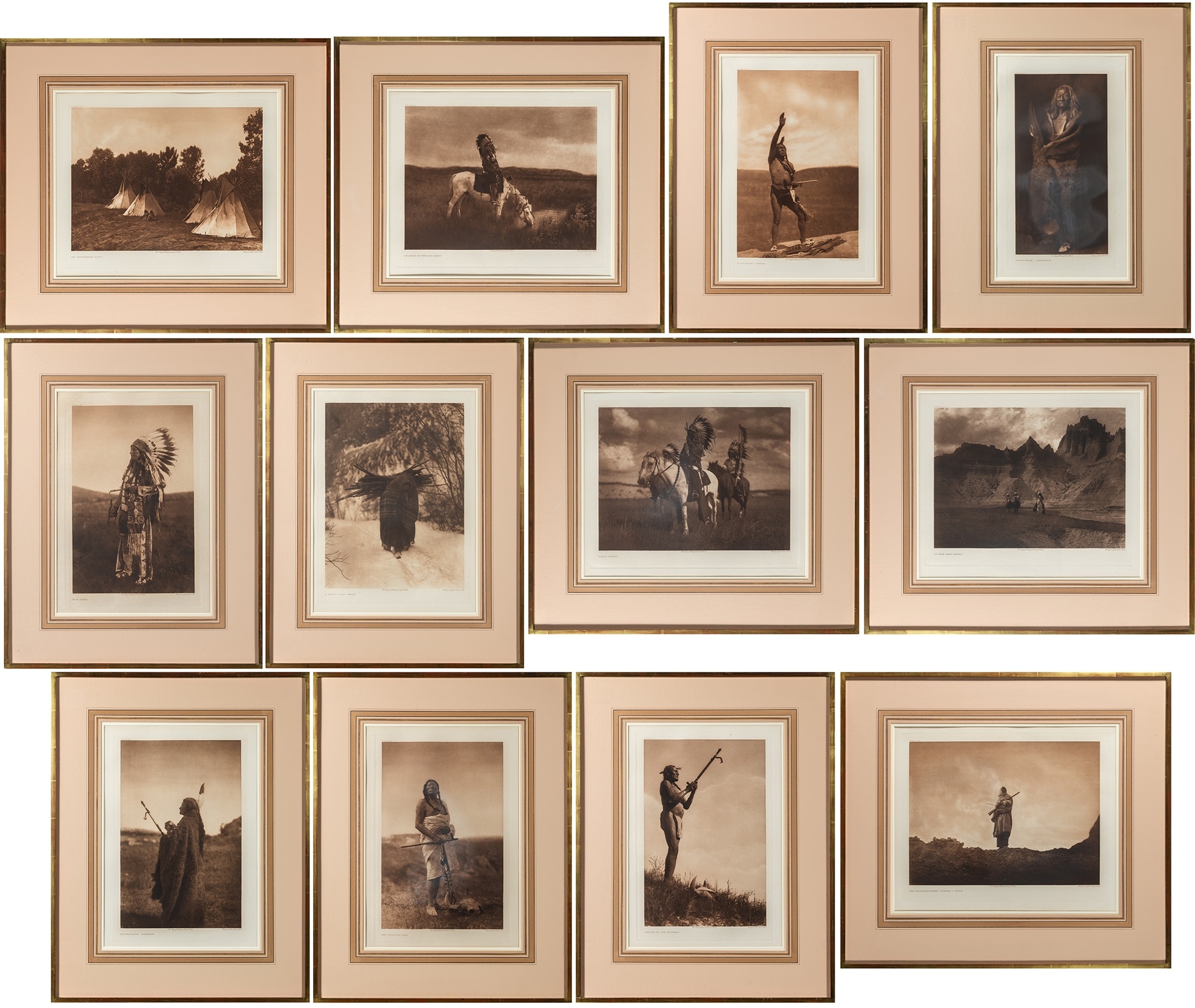 Edward S. Curtis | The Medicine-Man, Sioux Chiefs, An Oasis in the ...