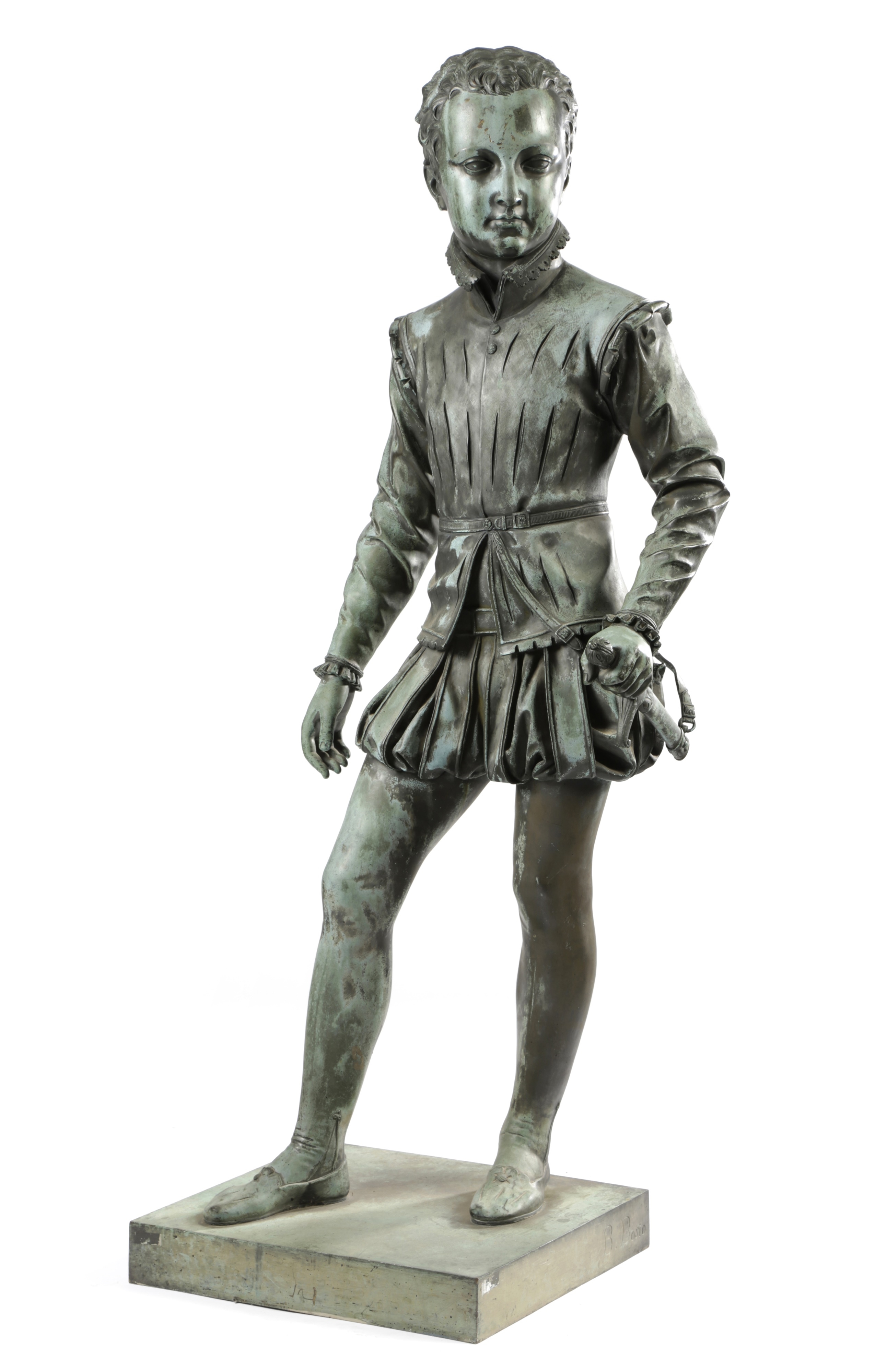 Francois-Joseph Bosio | A BRONZE LIFE-SIZE MODEL OF PRINCE HENRY IV AS ...