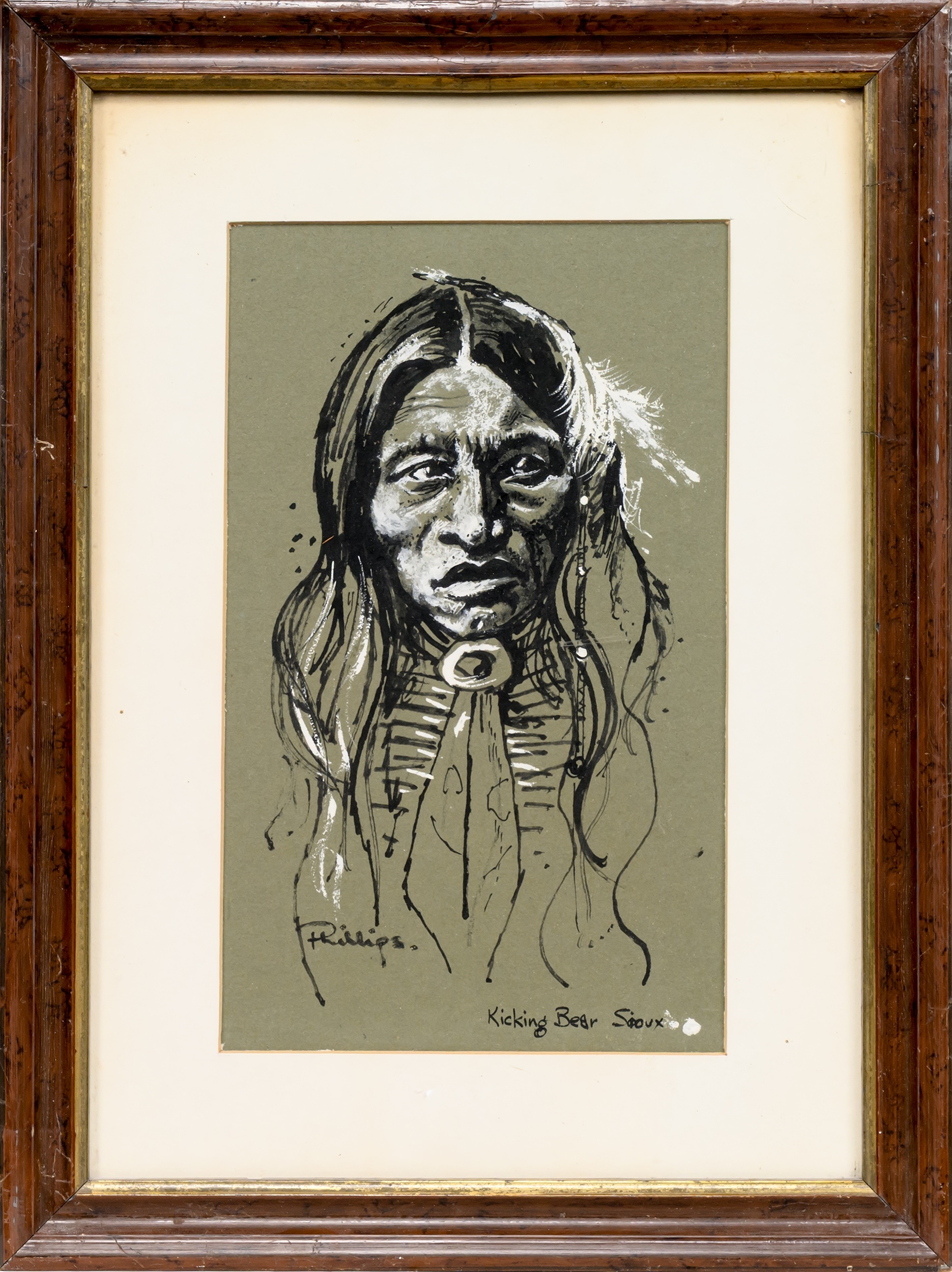 Douglas Phillips | KICKING BEAR SIOUX | MutualArt