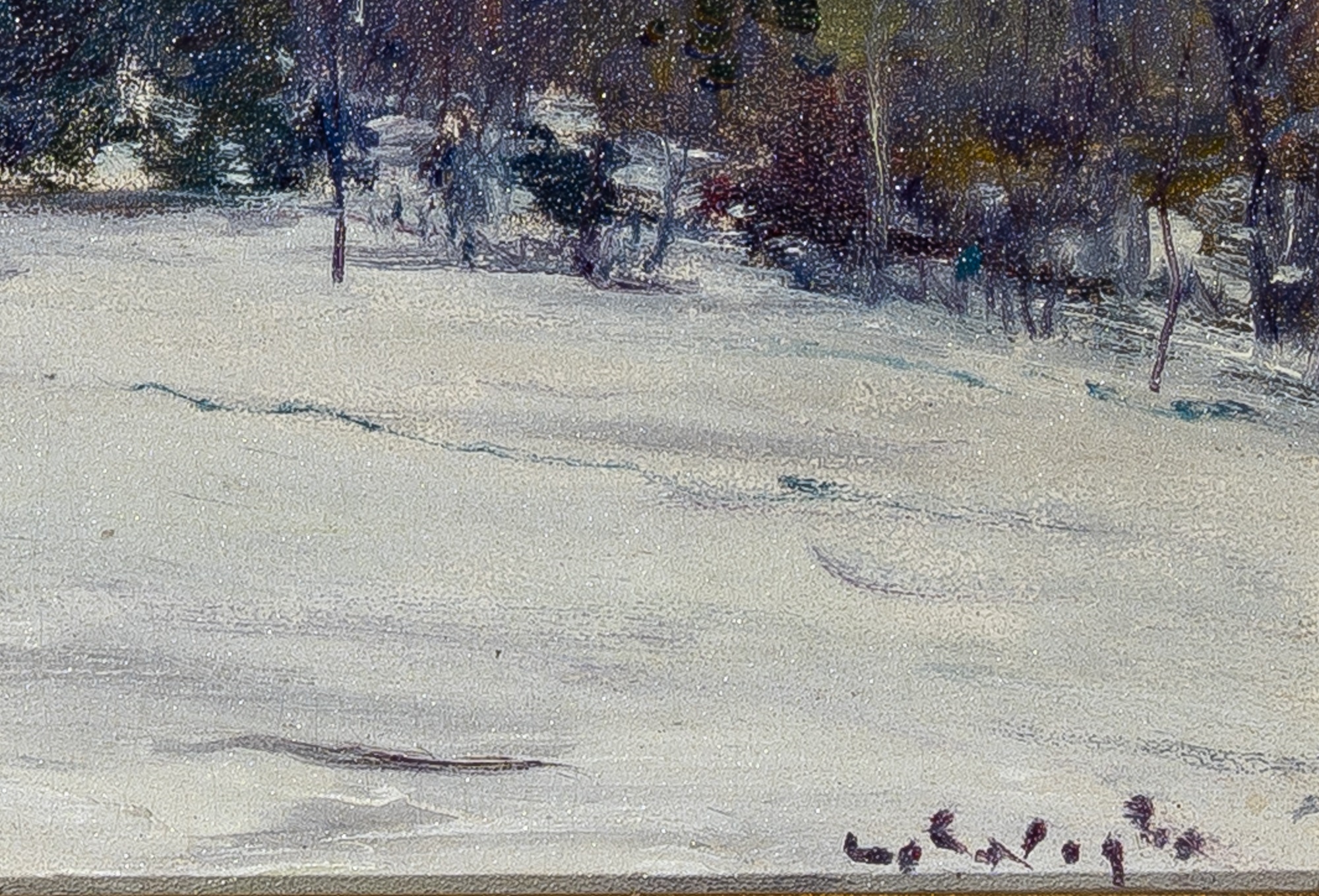 Louis C. Vogt | Snow Scene | MutualArt