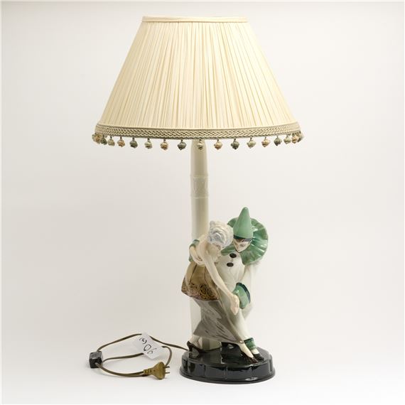 Wilhelm Thomasch | A 1920S GOLDSCHEIDER CERAMIC TABLE LAMP, THE BASE ...