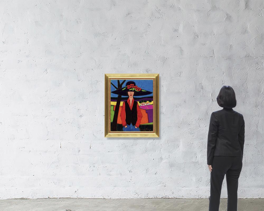 Roger Bonafe | Le gilet noir | MutualArt