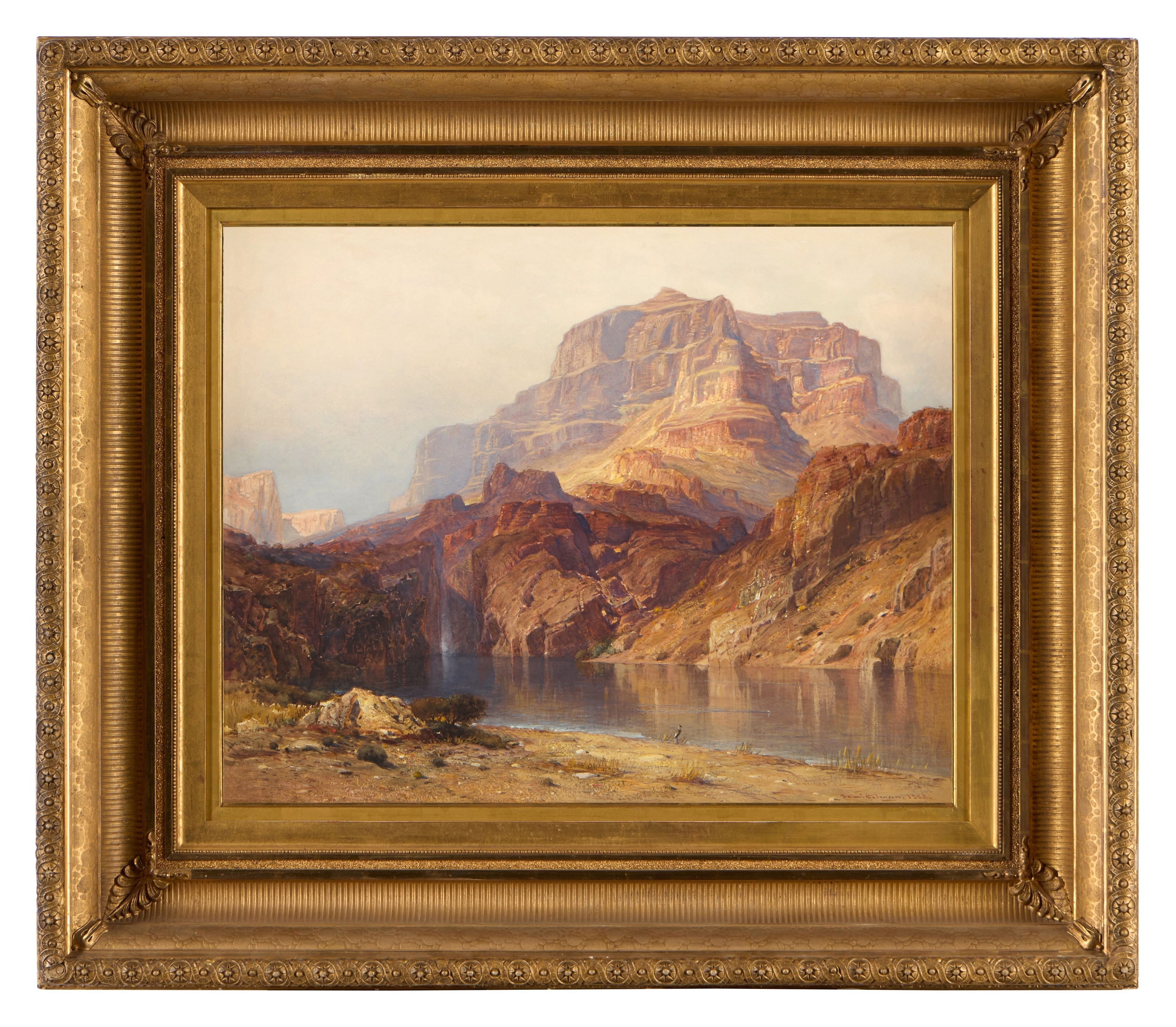 Samuel Colman | Solomon's Temple, Colorado Cañon (1888) | MutualArt