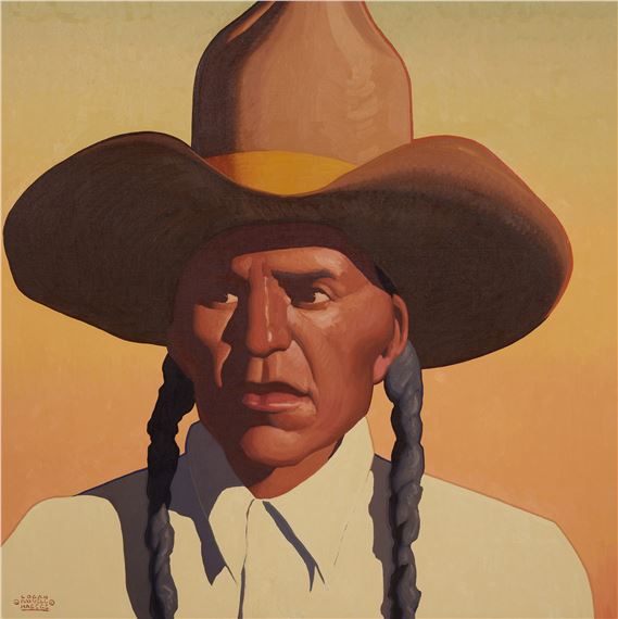 Logan Maxwell Hagege | Big Hat (2011) | MutualArt