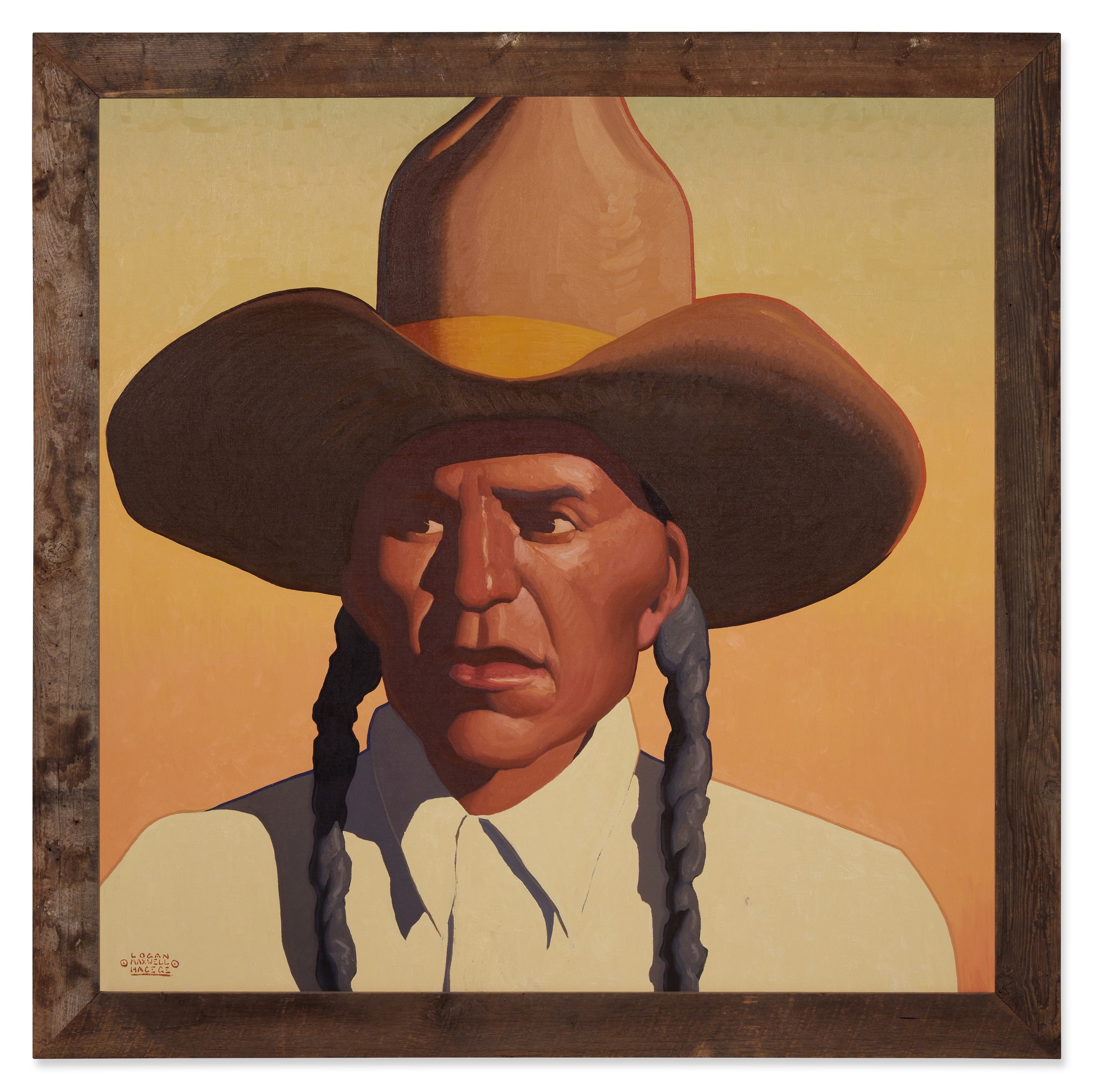 Logan Maxwell Hagege | Big Hat (2011) | MutualArt