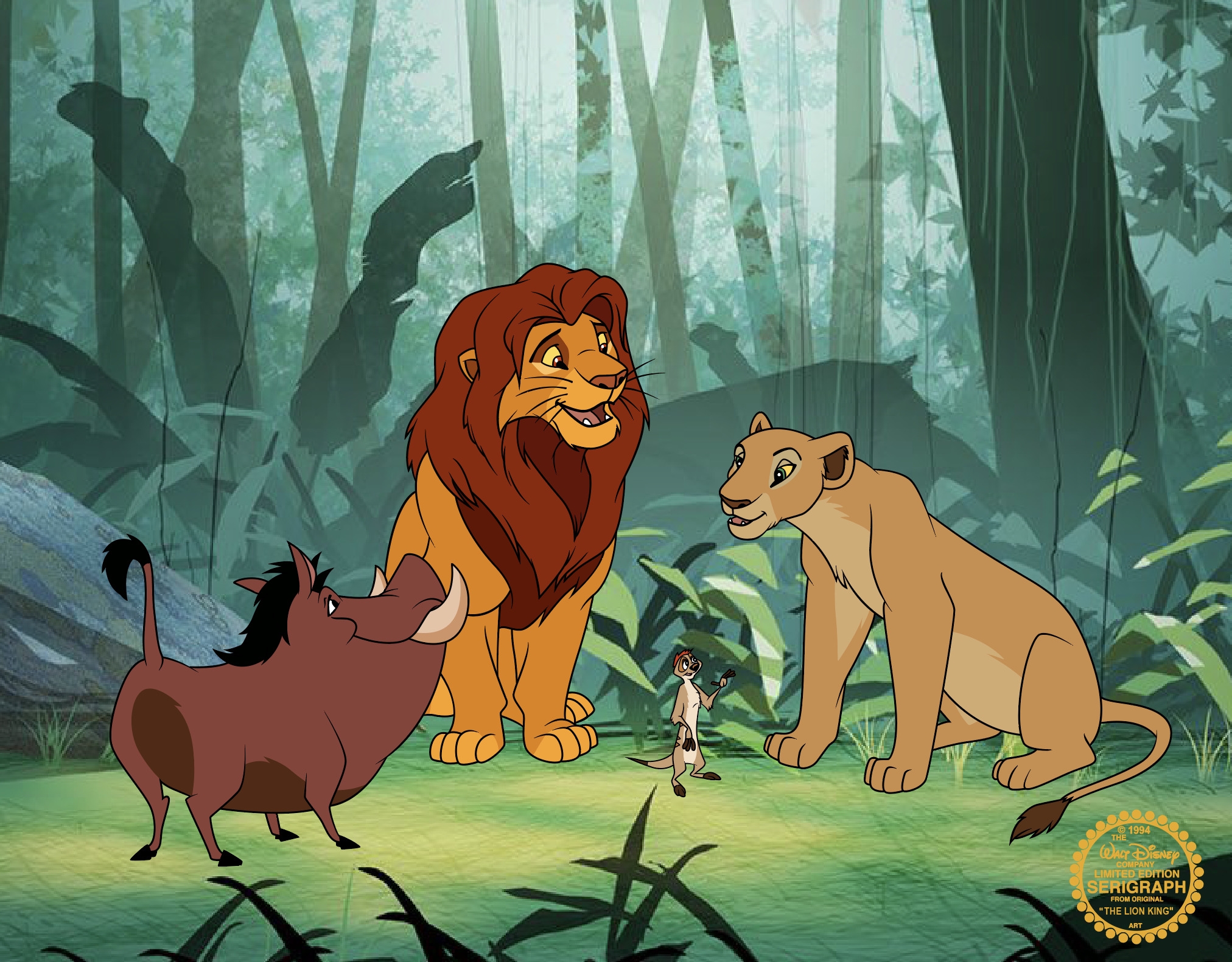 Walt Disney Studios | Disney THE LION KING Simba Nala Timon Pumbaa ...