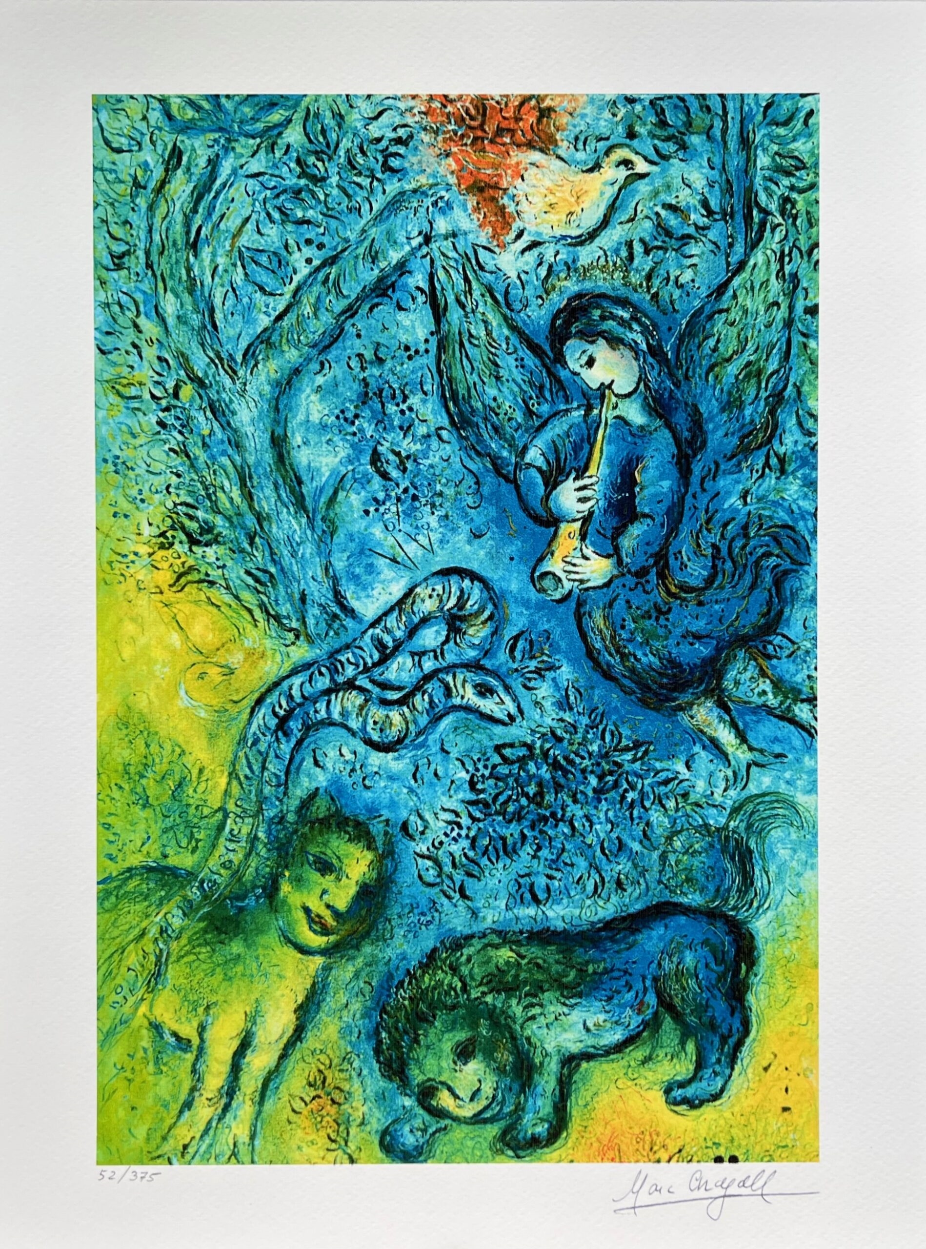 Marc Chagall | MAGIC FLUTE | MutualArt