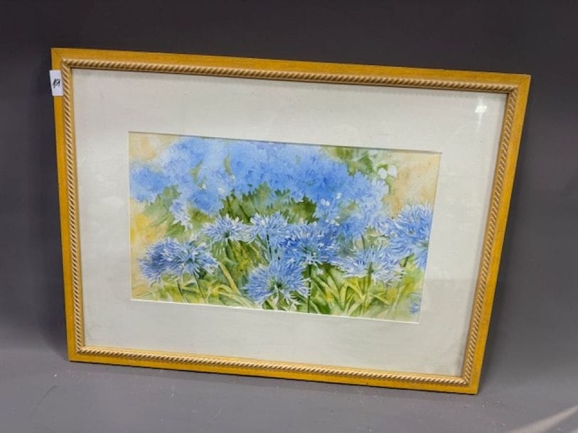 Dominique Lecat | The Agapanthus | MutualArt