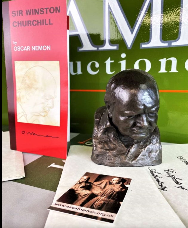 Oscar Nemon | Sir Winston Churchill | MutualArt