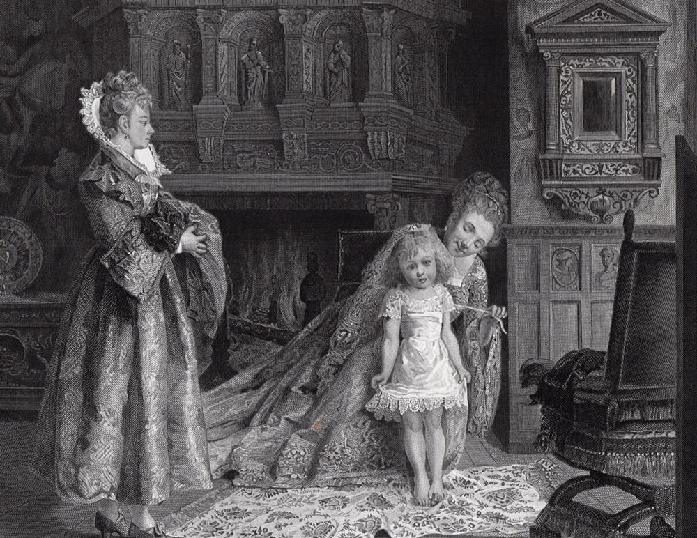 Ignacio de León y Escosura | The Toilet of the Young Princess (1878 ...