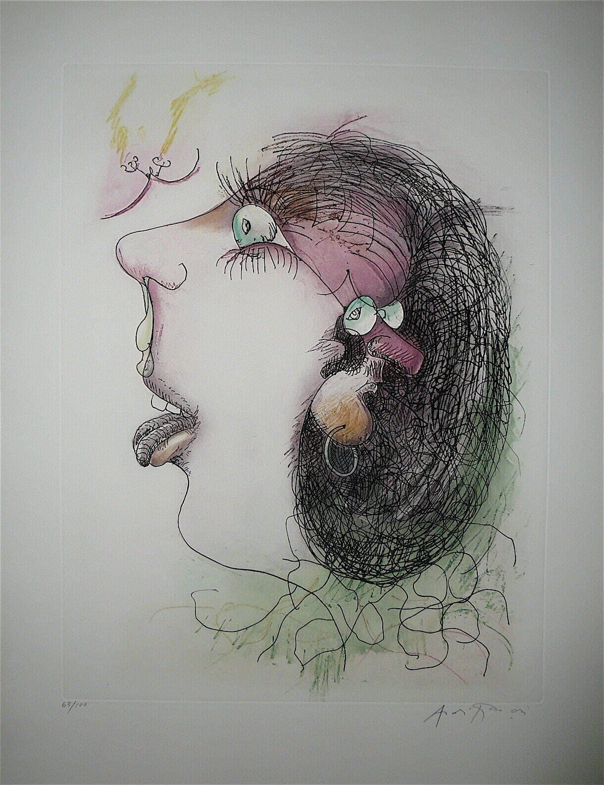 André François | Engraving, signed, numbered on 100 copies | MutualArt