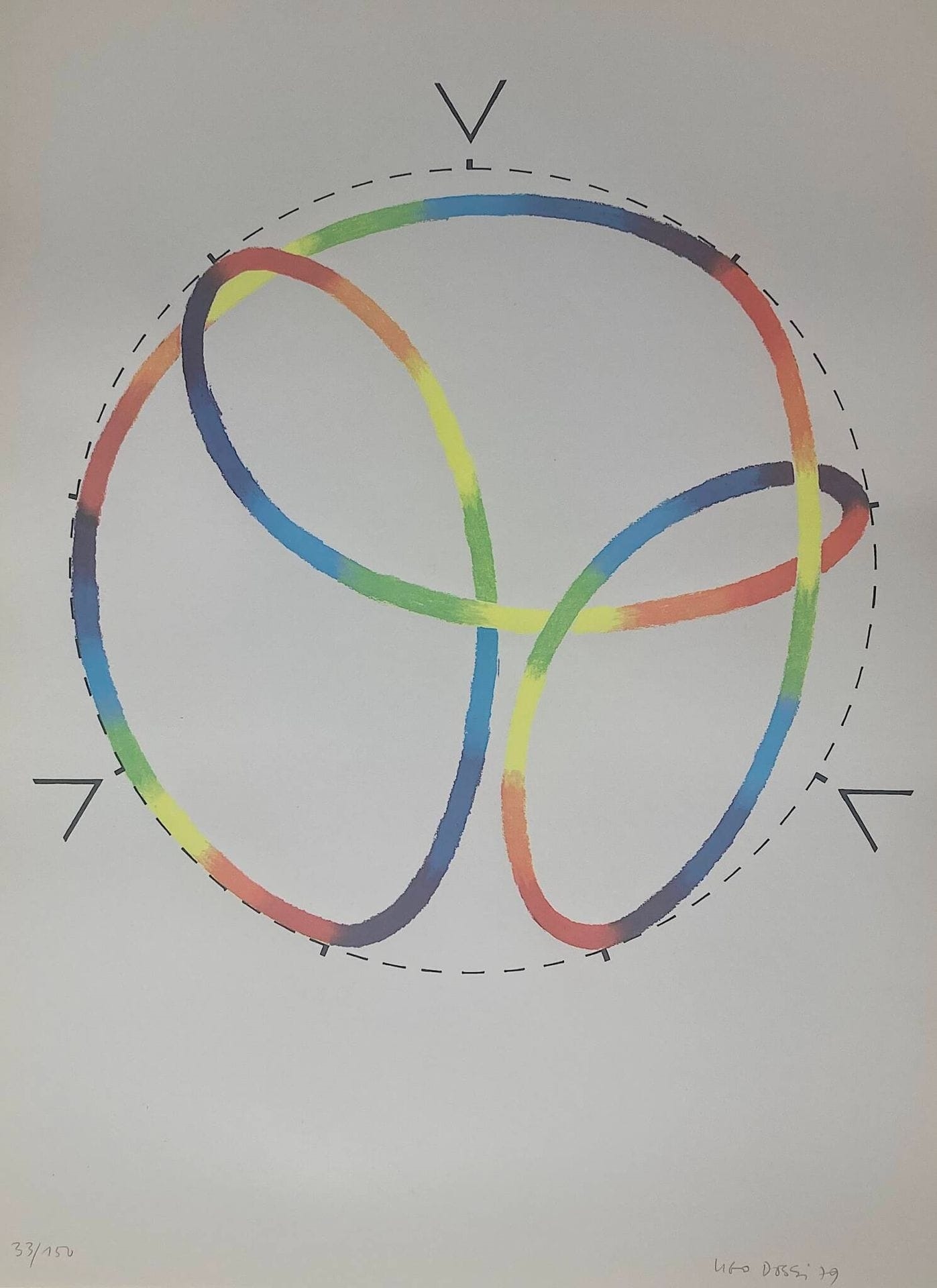 Ugo Dossi | silkscreen print signed and dated 1979 (1979) | MutualArt