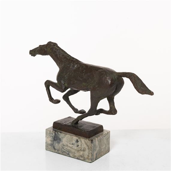 Georg Ganmar | Galloping horse (1953) | Artwork performance at auction ...