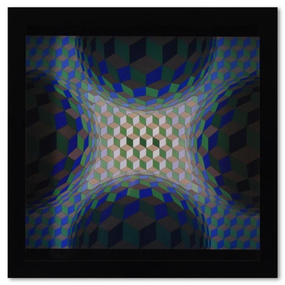 Vasarely Victor | Cheyt - Stri - Ton de la serie Structures ...