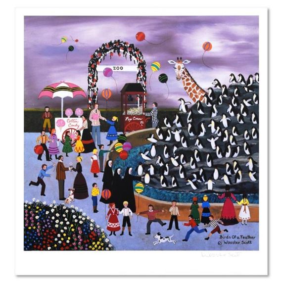 Jane Wooster Scott | Birds of a Feather | MutualArt