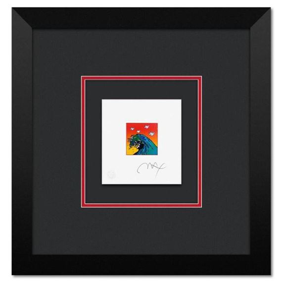 Peter Max | Great Wave with Doves | MutualArt