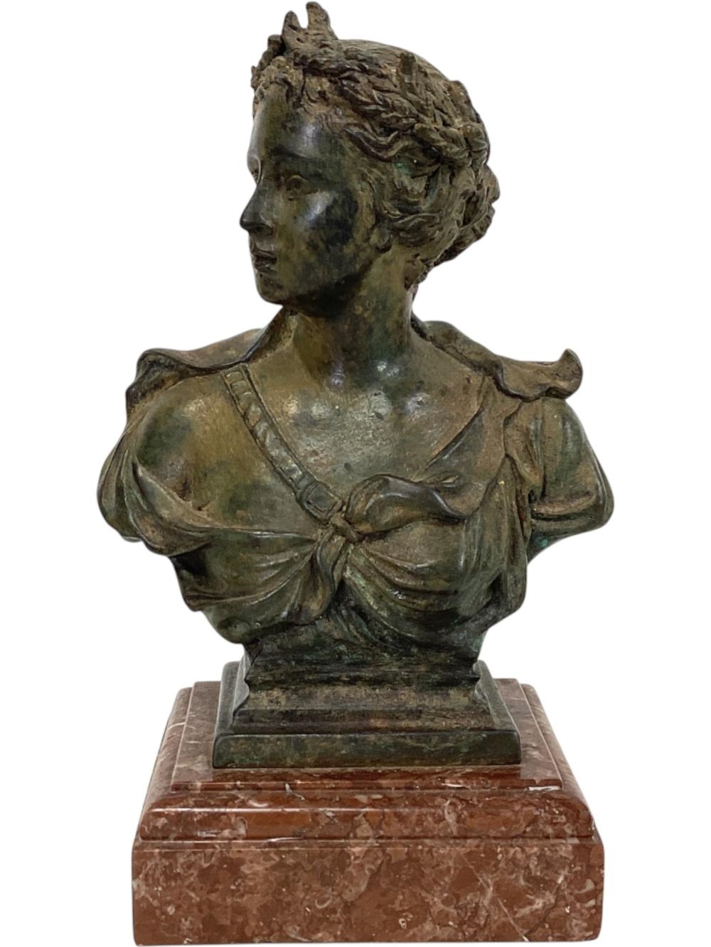 Jean-Antoine Houdon | Bronze Bust Sculpture | MutualArt