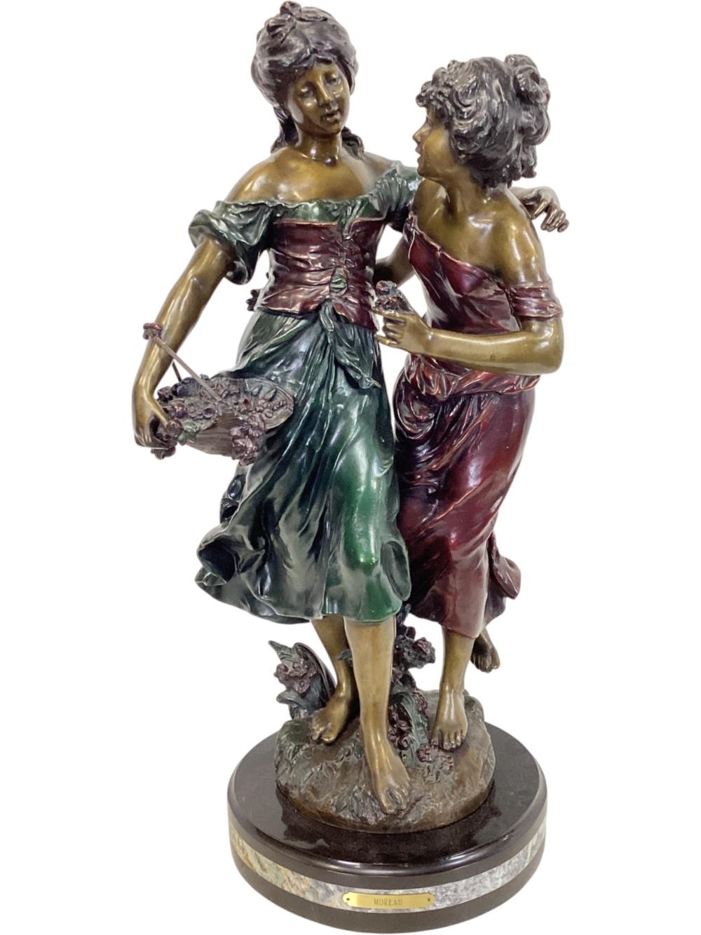 Auguste Moreau | The Flower Pickers | MutualArt