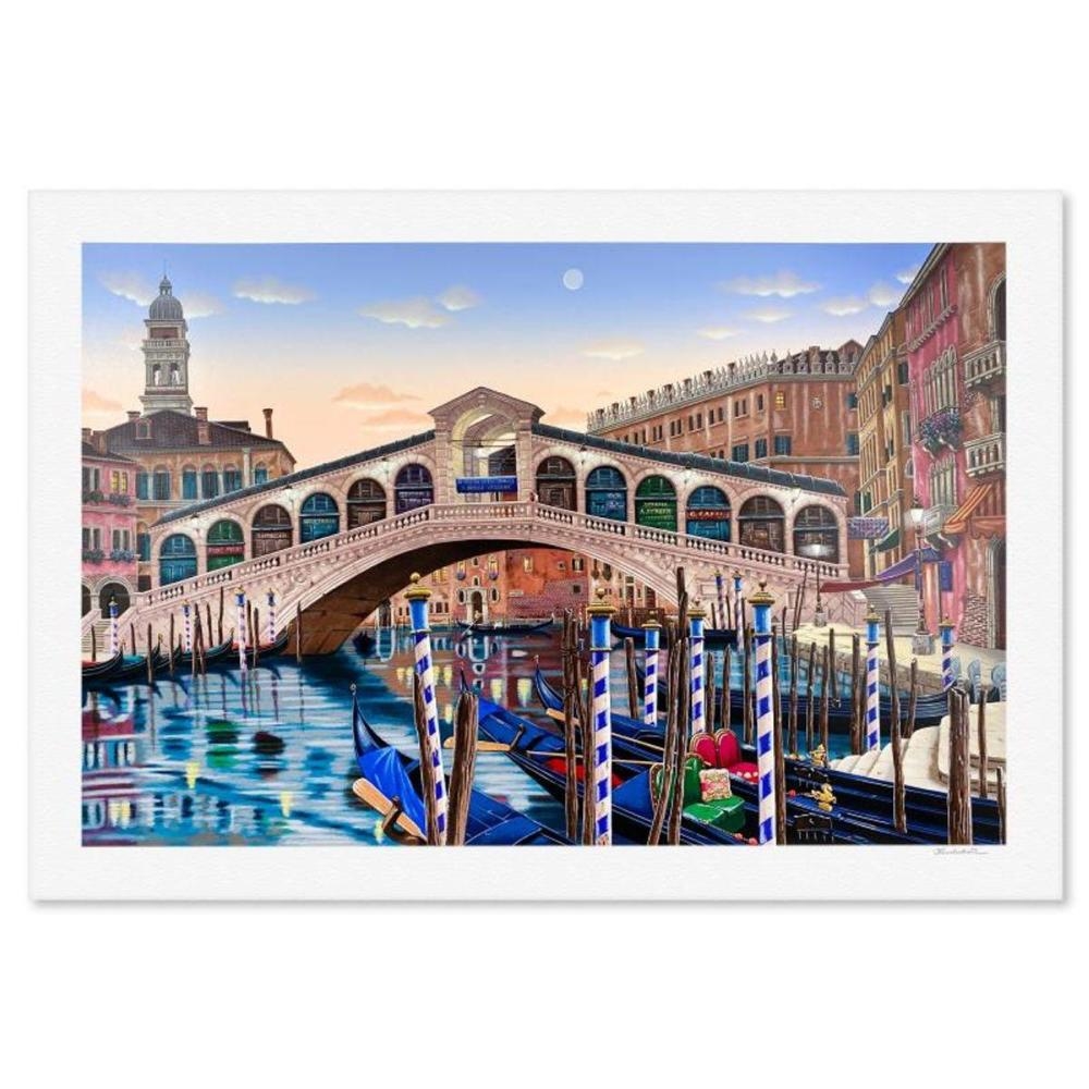 Liudmila Kondakova | Rialto Bridge at Sunset | MutualArt