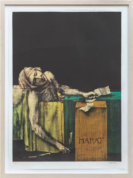 Paul Wunderlich | Marat (1989) | MutualArt