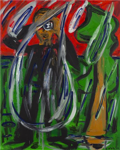 Zdzisław Nitka | The Photographer in the Rain (2025) | MutualArt