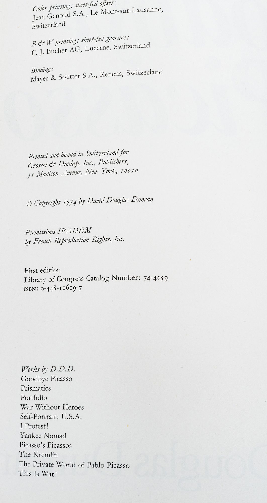 Pablo Picasso | Goodbye Picasso (1974) | MutualArt