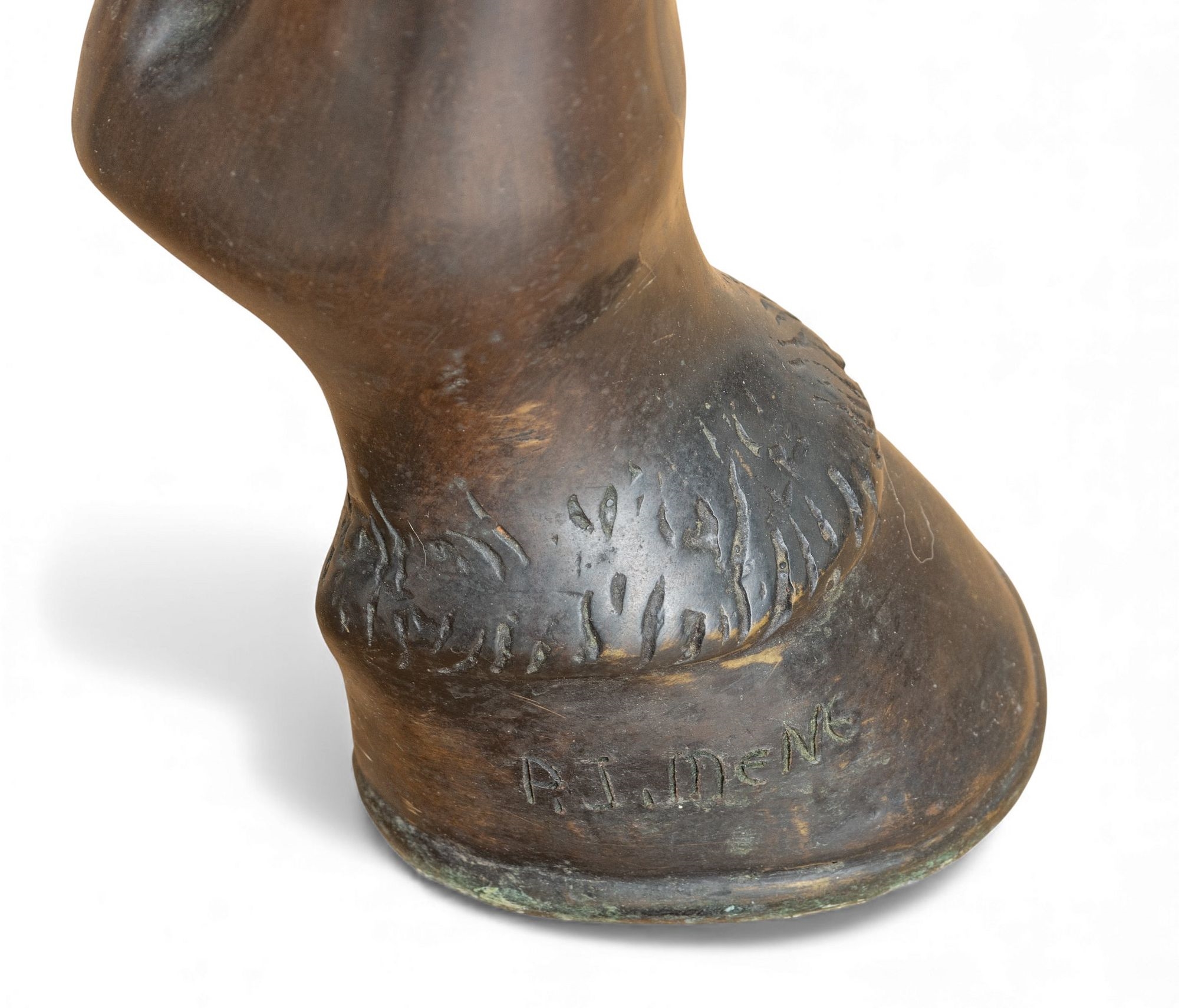 Pierre-Jules Mene | Bronze Standing Stallion | MutualArt