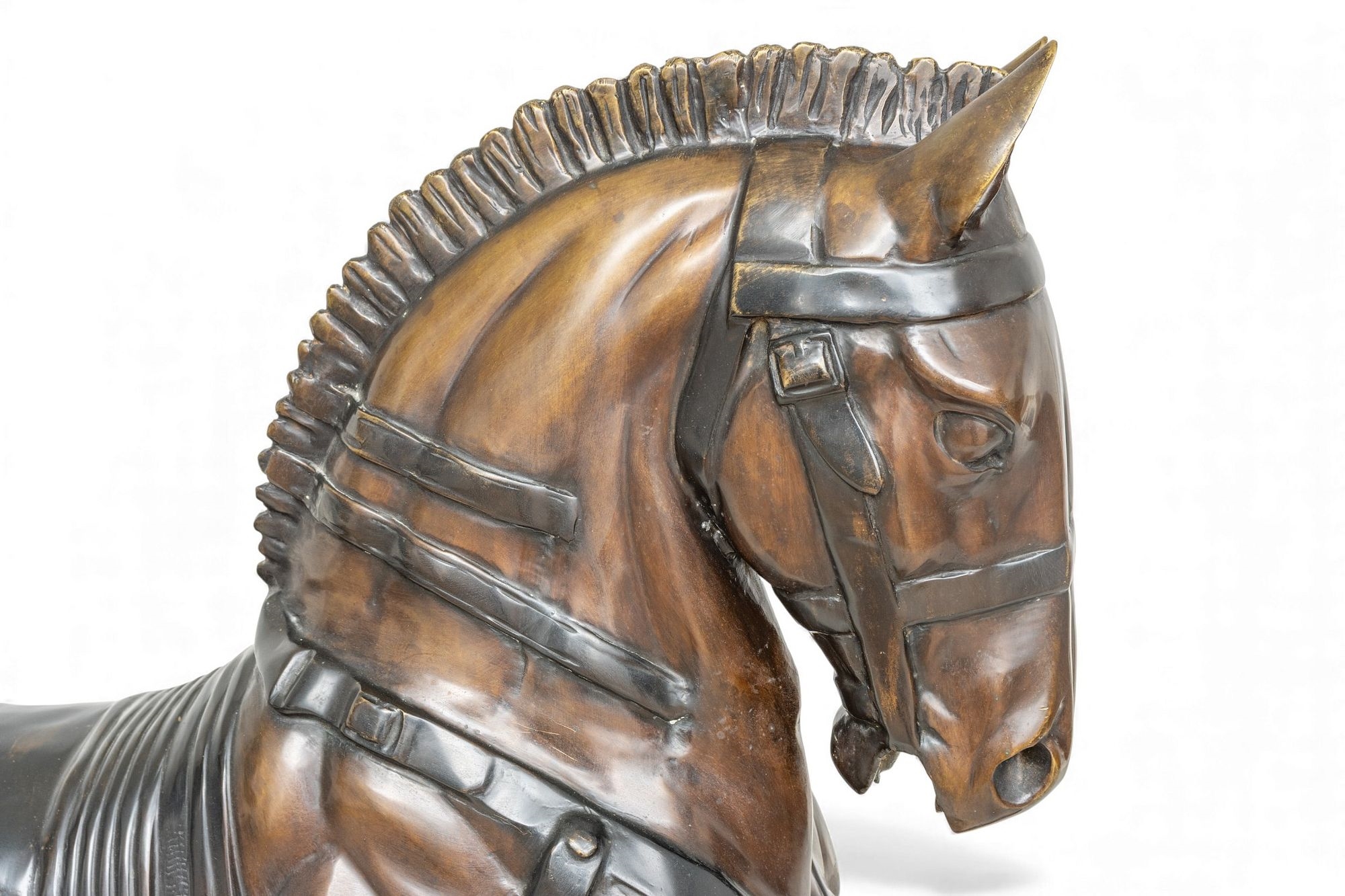 Pierre-Jules Mene | Bronze Standing Stallion | MutualArt