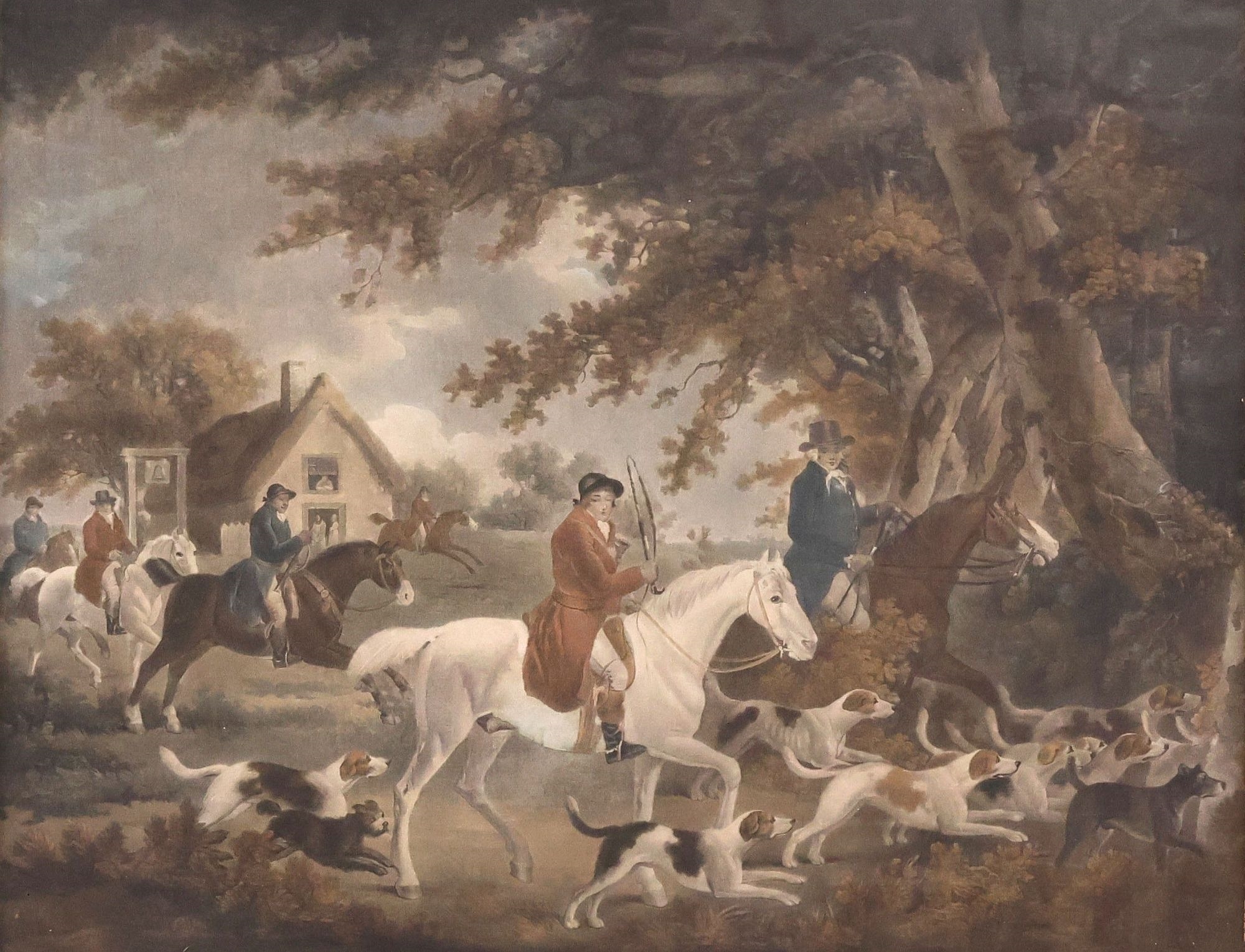 George Morland | FOX HUNTING SERIES | MutualArt