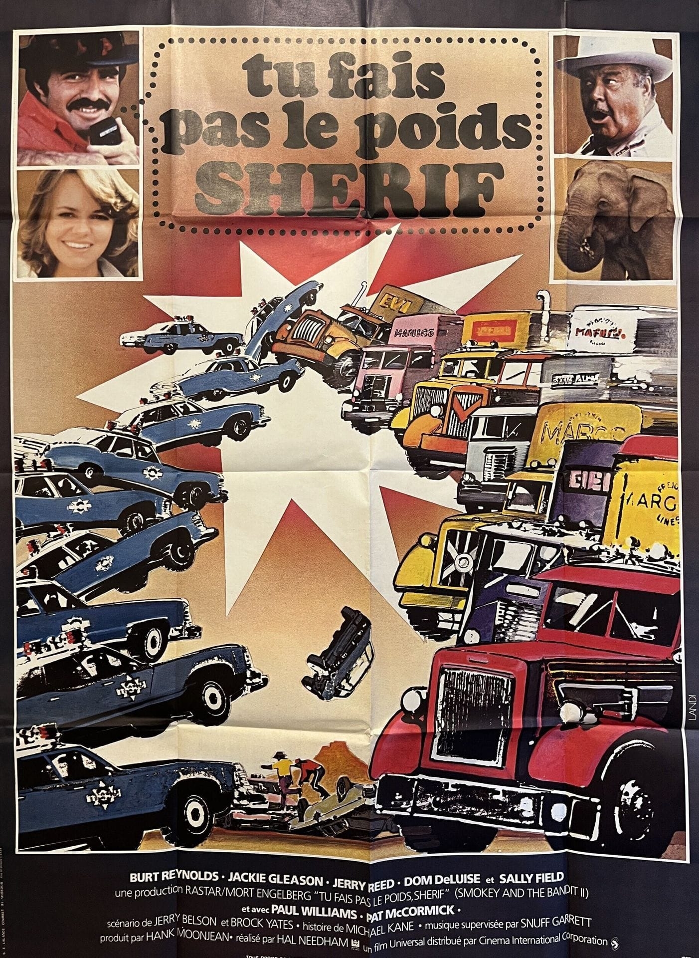 Landi Michel | TU FAIS PAS LE POIDS SHERIFF / SMOKEY AND THE BANDIT 2 ...
