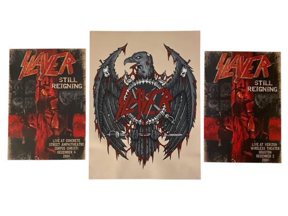 Dan Lerner | Three Slayer Posters | MutualArt