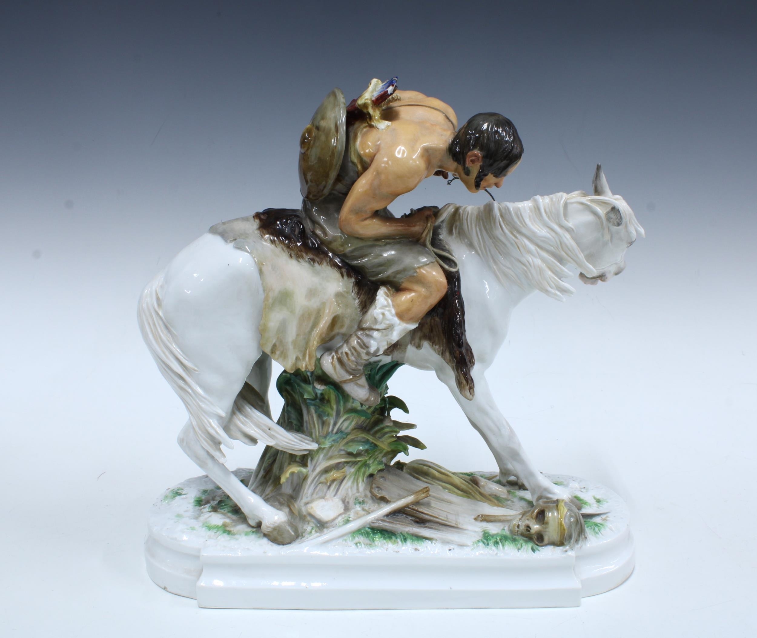 Erich Hösel | Hun on Horseback | MutualArt