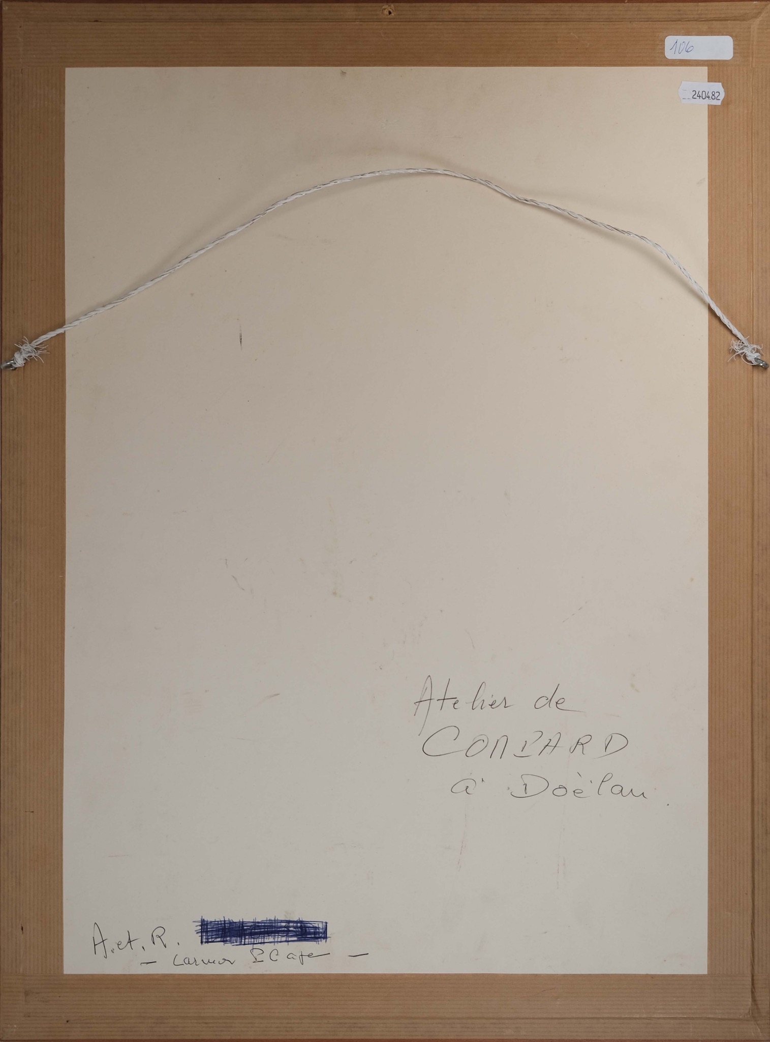 Émile François Jacques Compard | Vue de son atelier à Doëlan (1900 ...