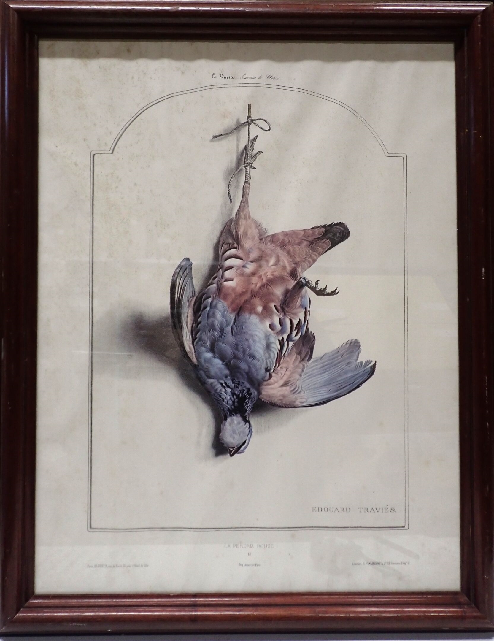 Édouard Traviès | La perdrix rouge | MutualArt