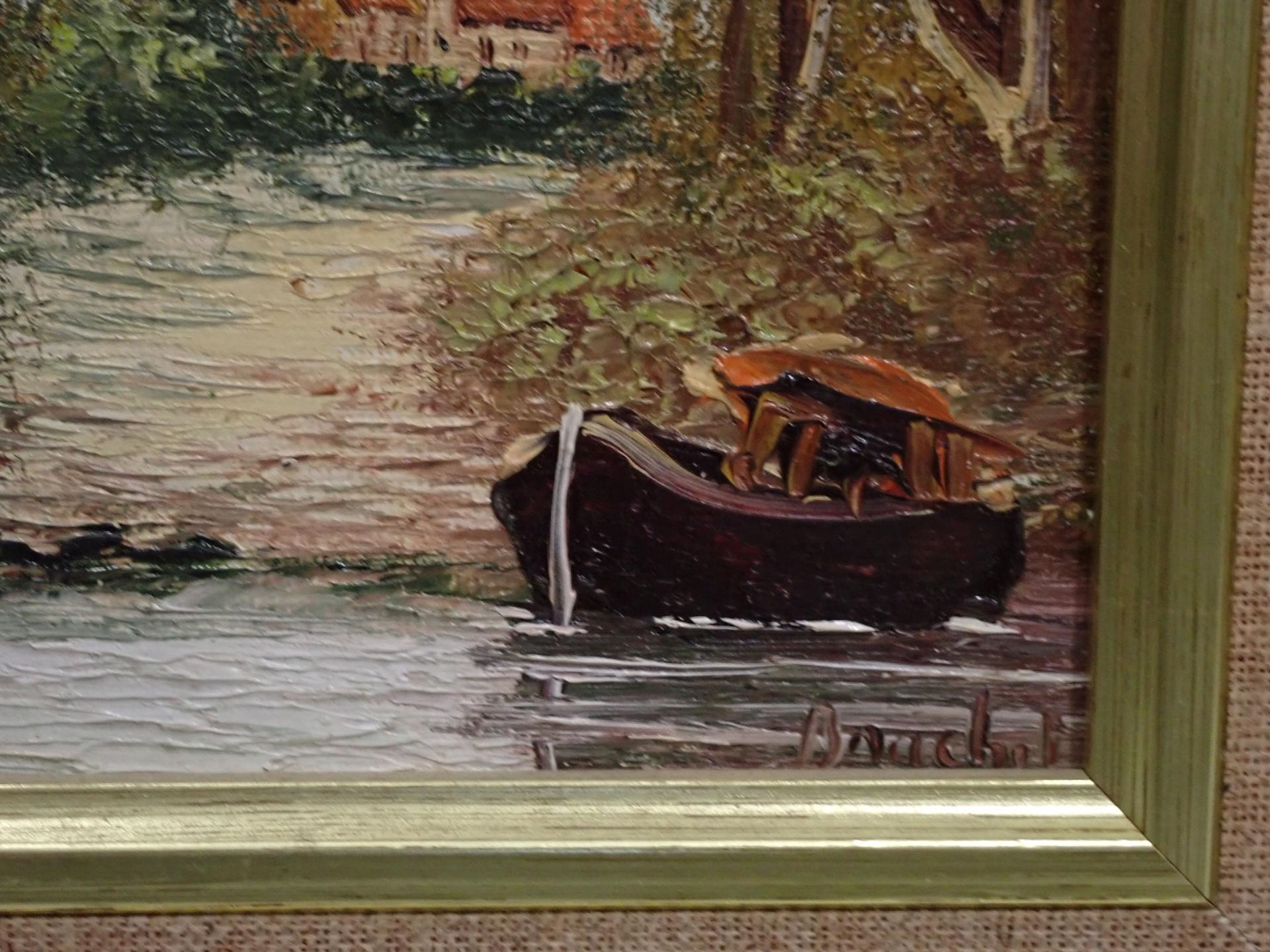 Jacques Brachet | Vue de l'église par la rivière | MutualArt