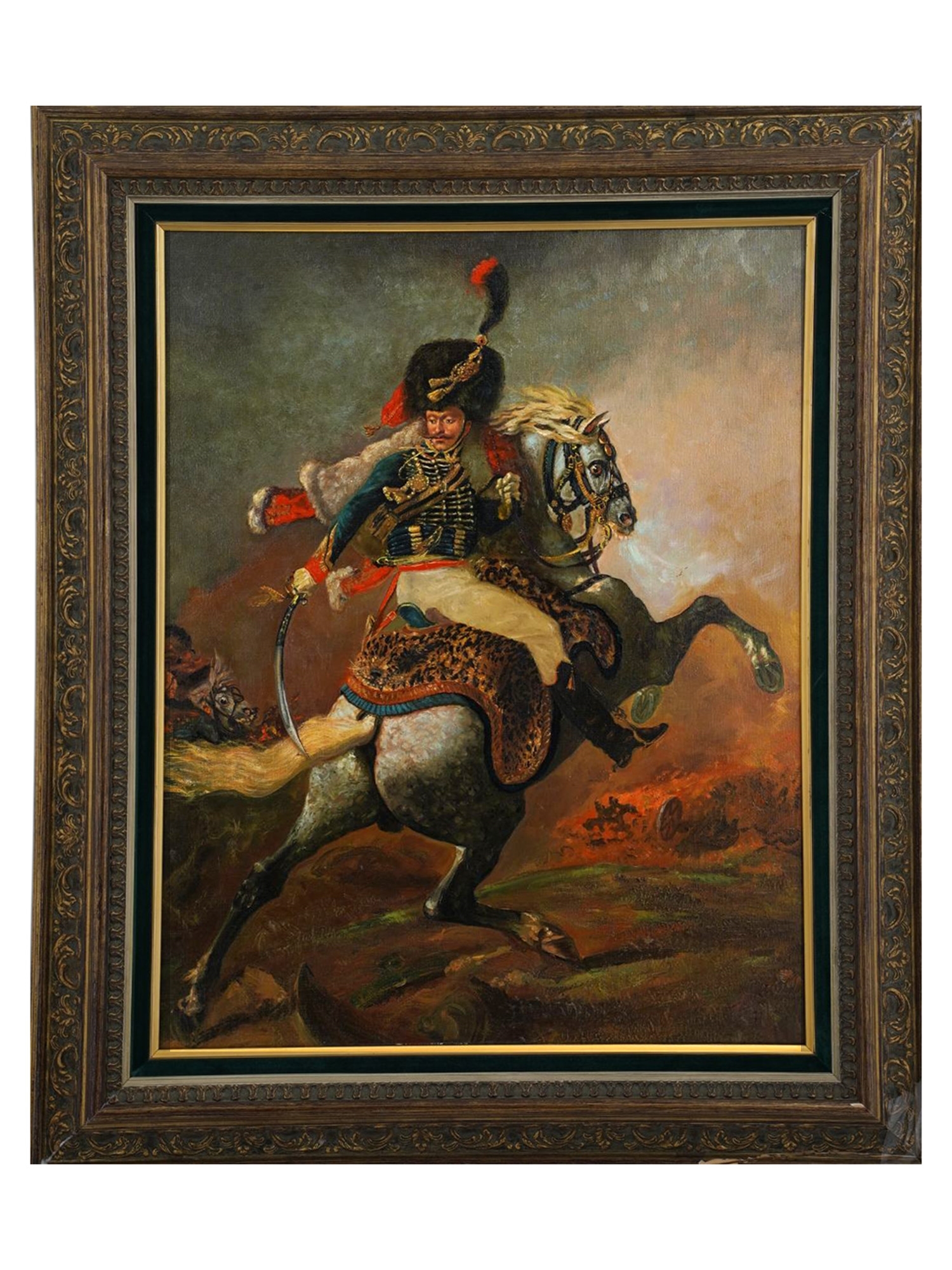 Jean Louis André Théodore Géricault | The Charging Chasseur | MutualArt