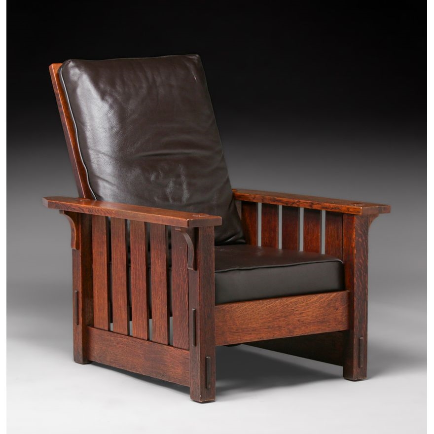 Stickley Gustav | MORRIS CHAIR (1912 - 1915) | Compare similar artworks ...