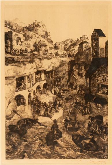 Albert Welti | The Marriage Harbor | MutualArt